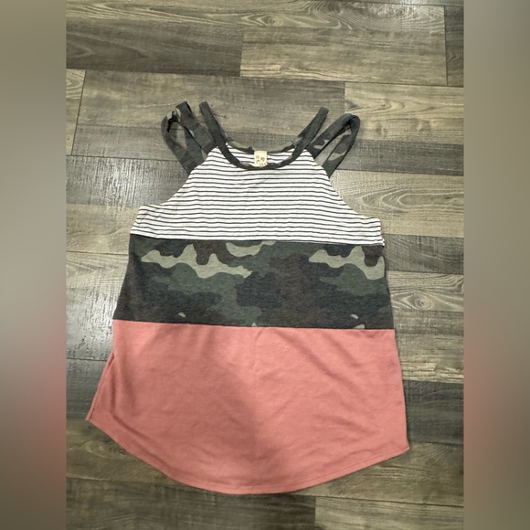 7th Ray | Tops | 7th Ray Colorblock Tank | Poshmark